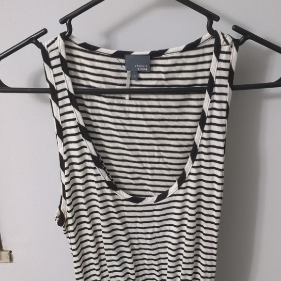Sparkle & Fade | Dresses | Sparkle Fade Black And White Mini Dress ...